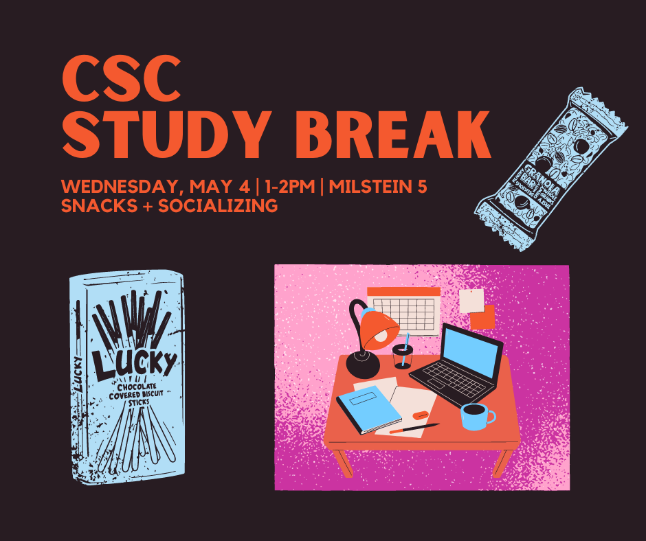 CSC Study Break + Social | Barnard Computational Science Center